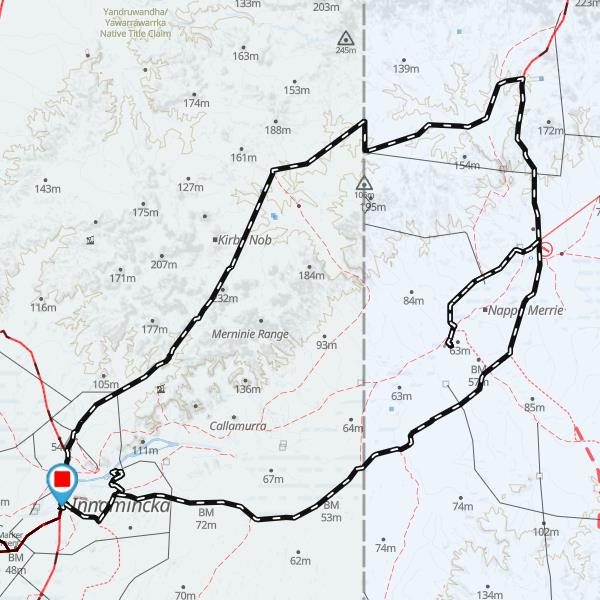 Dig Tree Circuit from Innamincka QLD