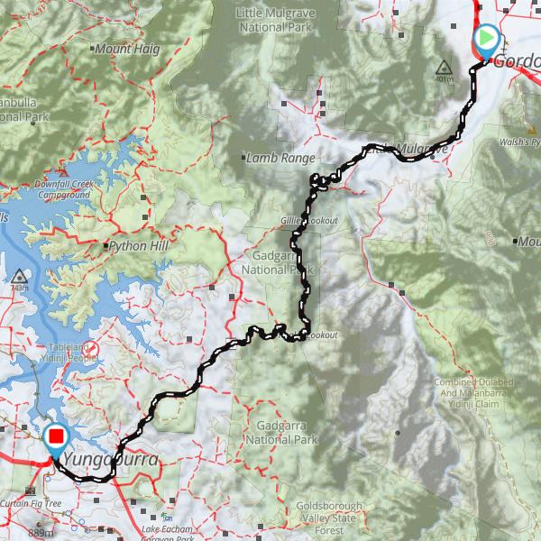 Gilles Hwy (Gordonvale to Yungaburra) QLD
