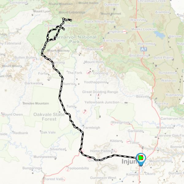 Mount Moffat NP from Injune QLD