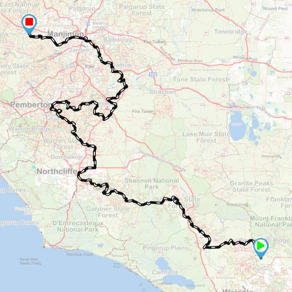 Munda Biddi Trail WA