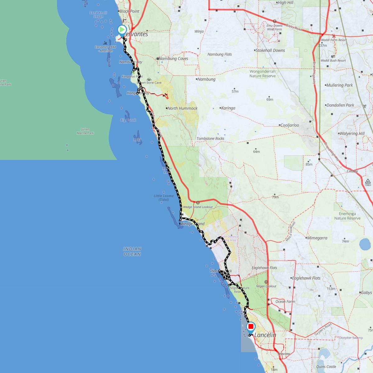 Wedge Island Beach Run WA