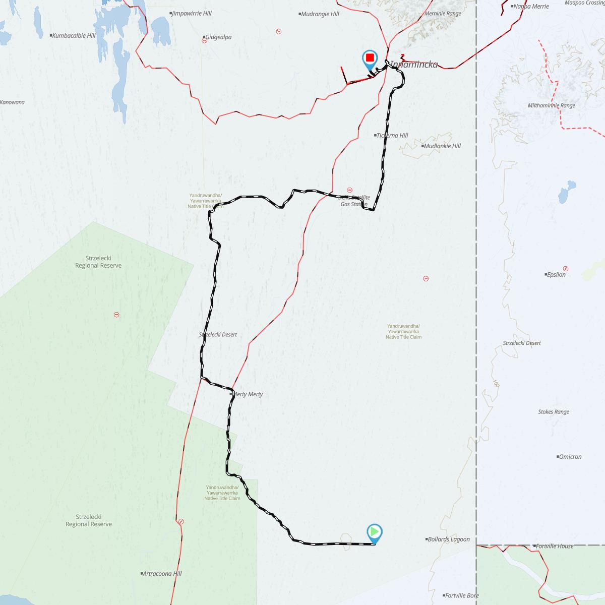 Cameron Corner -Innamincka SA