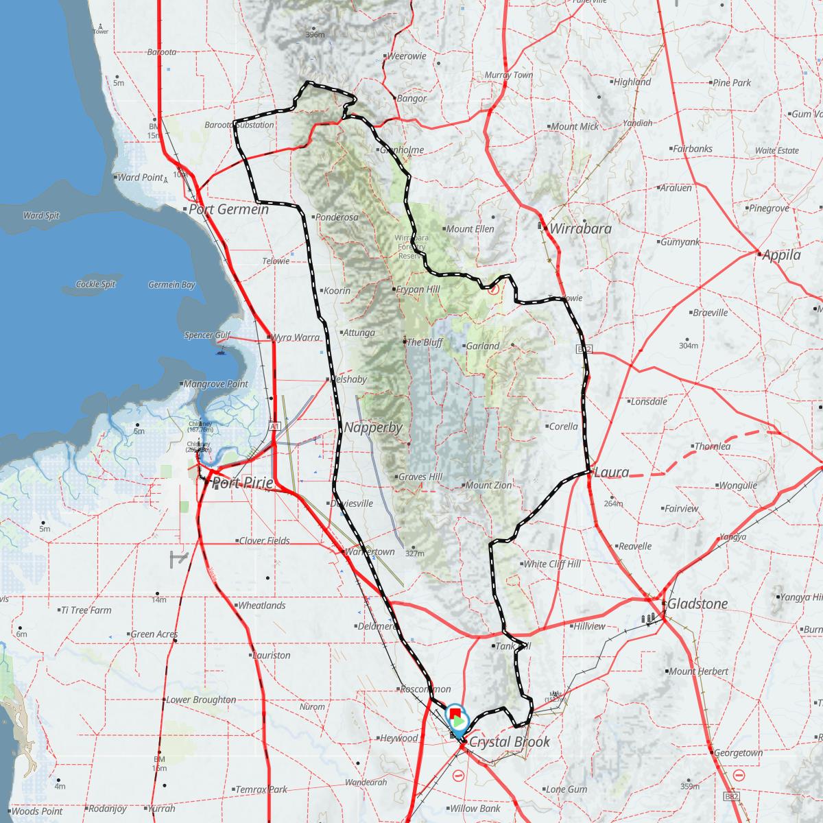 Southern Flinders ranges SA