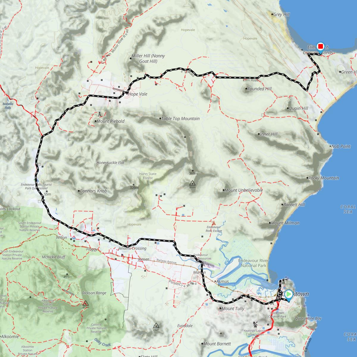 Cooktown - Elim Beach QLD