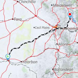 Day 4. Goondiwindi to Esk QLD