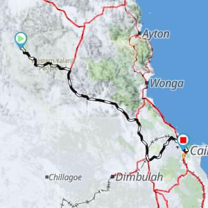 Maytown to Cairns via Maitland Downs QLD