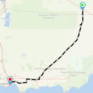 Balladonia to Esperance WA