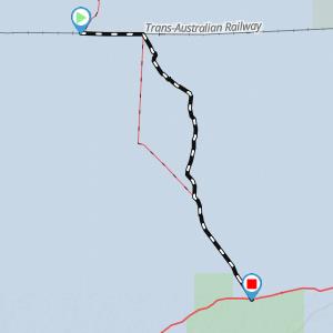 Rawlinna to Cocklebiddy via Balgair Station WA