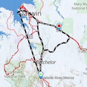 Adelaide River to Corroboree Billabong NT